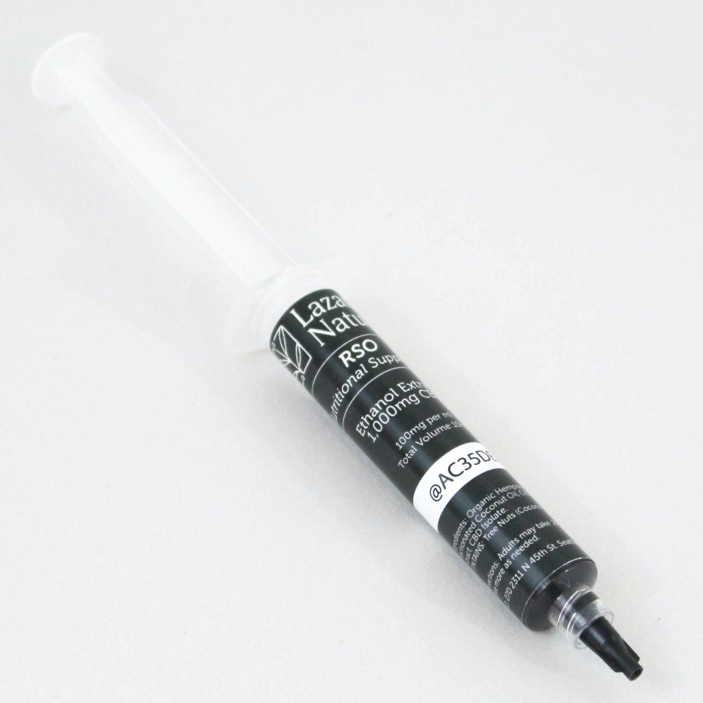 Highly Concentrated CBD RSO (Rick Simpson Oil) - Copper Mountain Hemp ...